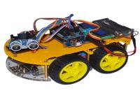 China Intelligent Bluetooth Tracking Obstacle Avoidance Robot Smart Car with LCD for sale