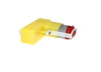 China Yellow 90 º Gear Reduction Motor 7 x 2.2 x 1.8cm For Smart Car DIY Projects for sale