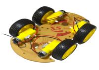 China Speed Single Arduino Car Robot Micro - Controller 70mm * 22mm * 18mm Motor Size for sale