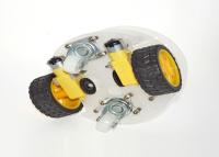 China 3 Layer Acrylic Arduino Car Chassis 66mm Tire Diameter 15 * 14 * 11.5cm Size for sale