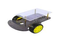 China 2 Layer Line Tracing Arduino Car Robot , Two Wheel Drive Smart Car Kits for sale