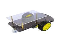 China 2 Layer Line Tracing Arduino Car Robot , Two Wheel Drive Smart Car Kits for sale