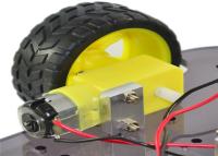 China 2 Layer Line Tracing Arduino Car Robot , Two Wheel Drive Smart Car Kits for sale