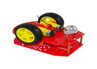 China Two Wheel Drive Arduino Car Robot Multi - Hole With Red / Yellow Color for sale