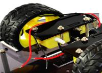 China DC 6V Inteligent Arduino Car Robot , Smart Car Chassis For Arduino Education DIY Projects for sale