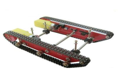 China 100g Tank Smart Car Robot Chassis + Acrylic Plate Track For Arduino for sale