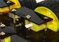 China 2 Layer 4WD Arduino Car Robot , Smart Car Chassis Four Wheel Drive for sale