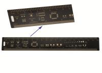 China PCB 20CM Ruler Soldering Measuring Tool For Electronic Component Surface Mount Black Color for sale
