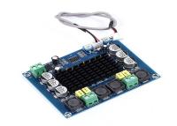 China Blue Color Dual-Channel digital audio Power amplifier board classD XH-M543 TPA3116D2 120W*2 for sale