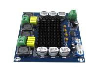 China Blue Color Dual-Channel digital audio Power amplifier board classD XH-M543 TPA3116D2 120W*2 for sale