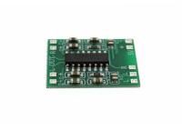China 2 Channels Digital Amplifier Board 3W Output Power 2.5V - 5V Voltage Regulator for sale