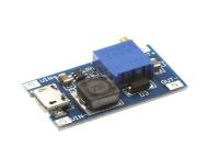 China 2A Adjustable Power Arduino Sensor Module , Step Up Converter DC - DC SX1308 for sale