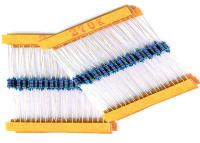 China 1% Tolerance Metal Film Resistor Electronic Components 30 Values 100g for sale