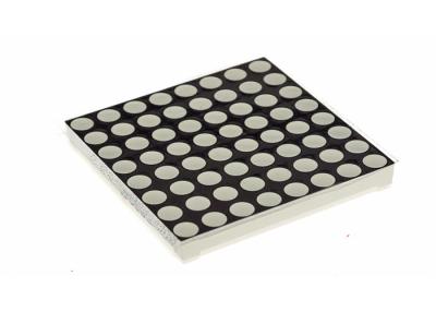 China 8 x 8 Red Color Dot Matrix Display 3.75mm Emitted Size 20mA Forward Current for sale