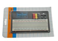 China 830 Tie Points Solderless Breadboard White Color With 2 Years Warranty for sale