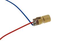 China DC 5V Electronic Components , 650nm Laser Diode Module With Red Copper Head Tube for sale