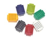 China 25 Tie Point Breadboard Solderless Single Layer For DIY Project 20 * 15 * 12mm for sale