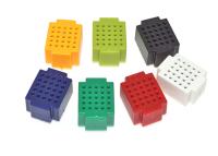 China 25 Tie Point Breadboard Solderless Single Layer For DIY Project 20 * 15 * 12mm for sale