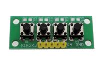 China 4 Push Buttons Matrix Keypad Module PCB Material For DIY Project OKY3530-1 for sale
