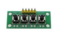 China 4 Push Buttons Matrix Keypad Module PCB Material For DIY Project OKY3530-1 for sale