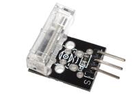China PCB Material Digital LED Knock Sensor Module Black Color For DIY Project for sale