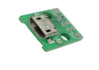 China 2.54mm Pin Arduino Sensor Module Micro USB To Dip Female Socket B Type With Soldering Adapter Board for sale