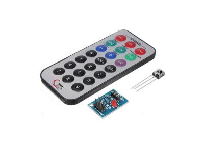 China HX1838 Receiver Code Infrared Remote Control Module IR Controller Kit White Color for sale
