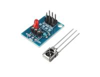 China HX1838 Receiver Code Infrared Remote Control Module IR Controller Kit White Color for sale