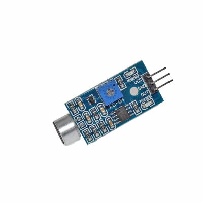 China 3 Pin Arduino Microphone Module , Etection Arduino Sound Module Blue Color DC 5V for sale