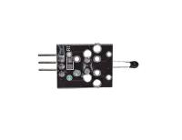 China Analog Temperature Arduino Sensor Module NTC Thermistor 3 Pin Black Color DC 5V for sale