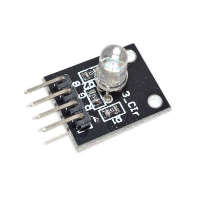 China Full Color RGB LED Arduino Sensor Module DC 5V Common Cathode Driver With 4 Pins for sale