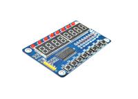 China 0.24A Digital LED Tube Arduino Development Board TM1638 8 Bit LED Display Module for sale