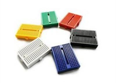 China 170 Tie Points Electronic Breadboard 45.5x34.5x9.5mm Dimensions Long Lifespan for sale