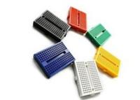 China 170 Tie Points Electronic Breadboard 45.5x34.5x9.5mm Dimensions Long Lifespan for sale