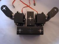 China Diy Robot Kit 15 DOF Robot With Claws Full Steering Bracket Accessories for sale
