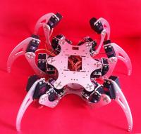 China Diy Arduino DOF Robot Silvery Educational 6 Legs Bionic Hexapod Spider for sale