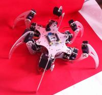 China Diy Arduino DOF Robot Silvery Educational 6 Legs Bionic Hexapod Spider for sale