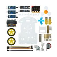 China 7V-12V Arduino Car Robot Kit Line Tracking Fire Fighting Infrared Remote Control for sale