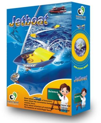 China For Children Jet Boat DIY Educational Toys Educational Assembling for sale