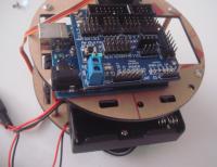 China Smart Electric Arduino Car Robot Chassis , 1.5V - 12V Infrared Electronic Block for sale