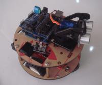 China Smart Electric Arduino Car Robot Chassis , 1.5V - 12V Infrared Electronic Block for sale