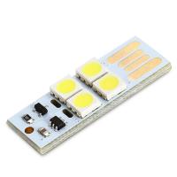 China 0.5W Mini Touch Switch Usb Led Light 2835 Chips Lightweight 3.3 X 1.1CM for sale
