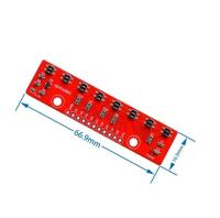 China 8 Channel Line Detection Arduino Sensor Module IR Photoelectric Sensor for sale