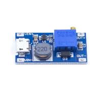 China Adjustable DC Boost Converter Module 28V 2A DC To DC Converter Step Up Voltage MT3608 for sale