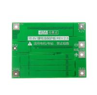 China Balanced Version 4S 40A Arduino Sensor Module Lithium Battery Protection Board for sale
