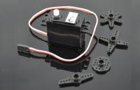 China Intelligent Remote Control Car Parts 360 Degree Rotation Servo Vehicle Robot With DC Gear Motor for sale