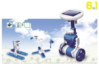 China Blue / White Plastic Diy Arduino DOF Robot Kit ,  6 In 1 Educational Diy Solar Kits for sale