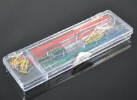 China 22 AWG Solid Dupont Jumper Wires , Solderless Breadboard Dedicated Line for sale