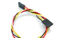 China 4Pin Dupont Jumper Wires 2.54 Spacing Pin Headers , 20cm Length for sale