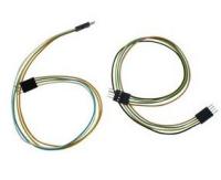 China 4Pin Dupont Jumper Wires 2.54 Spacing Pin Headers , 20cm Length for sale